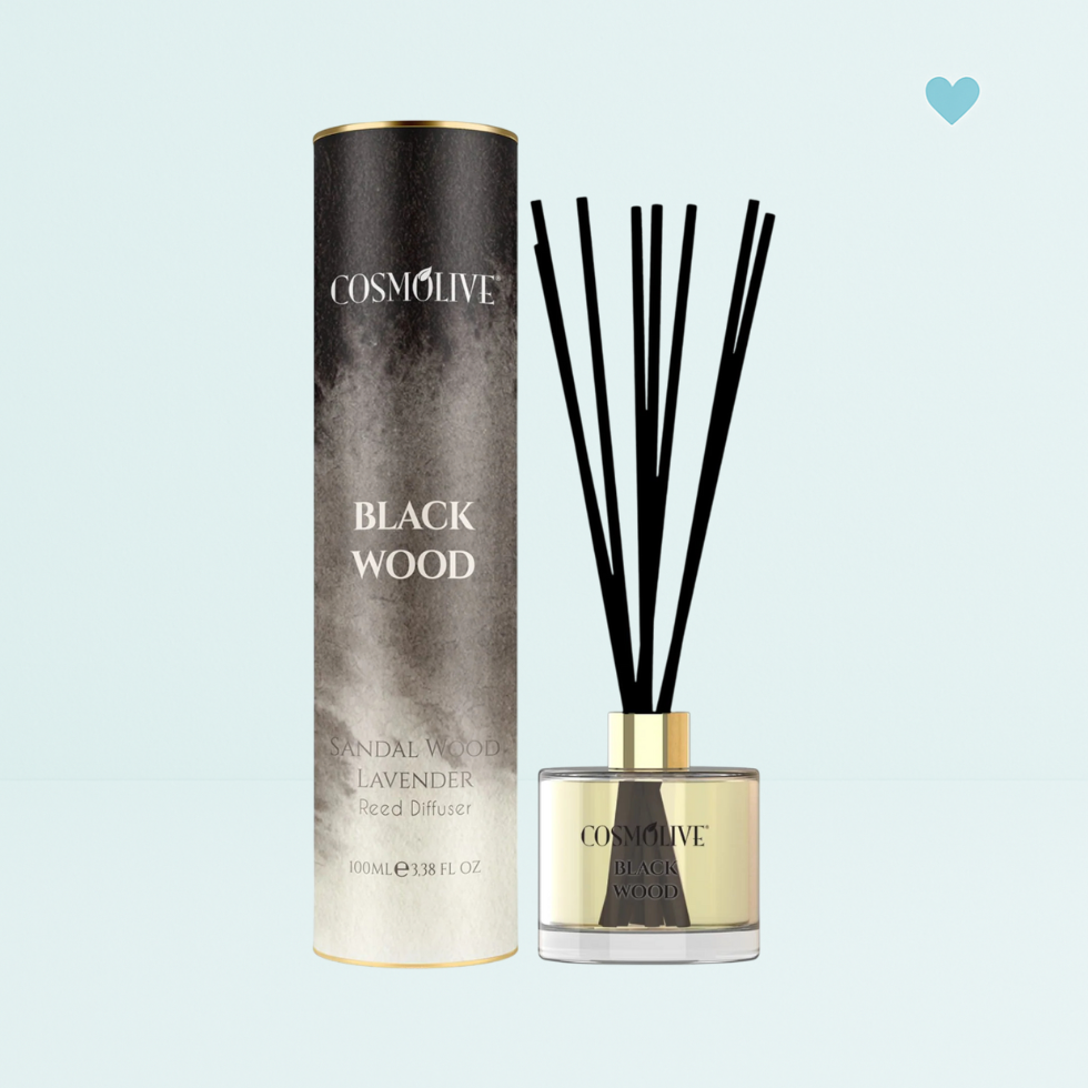 Cosmolive aromatický difuzér Black Wood 100ml – TINDY